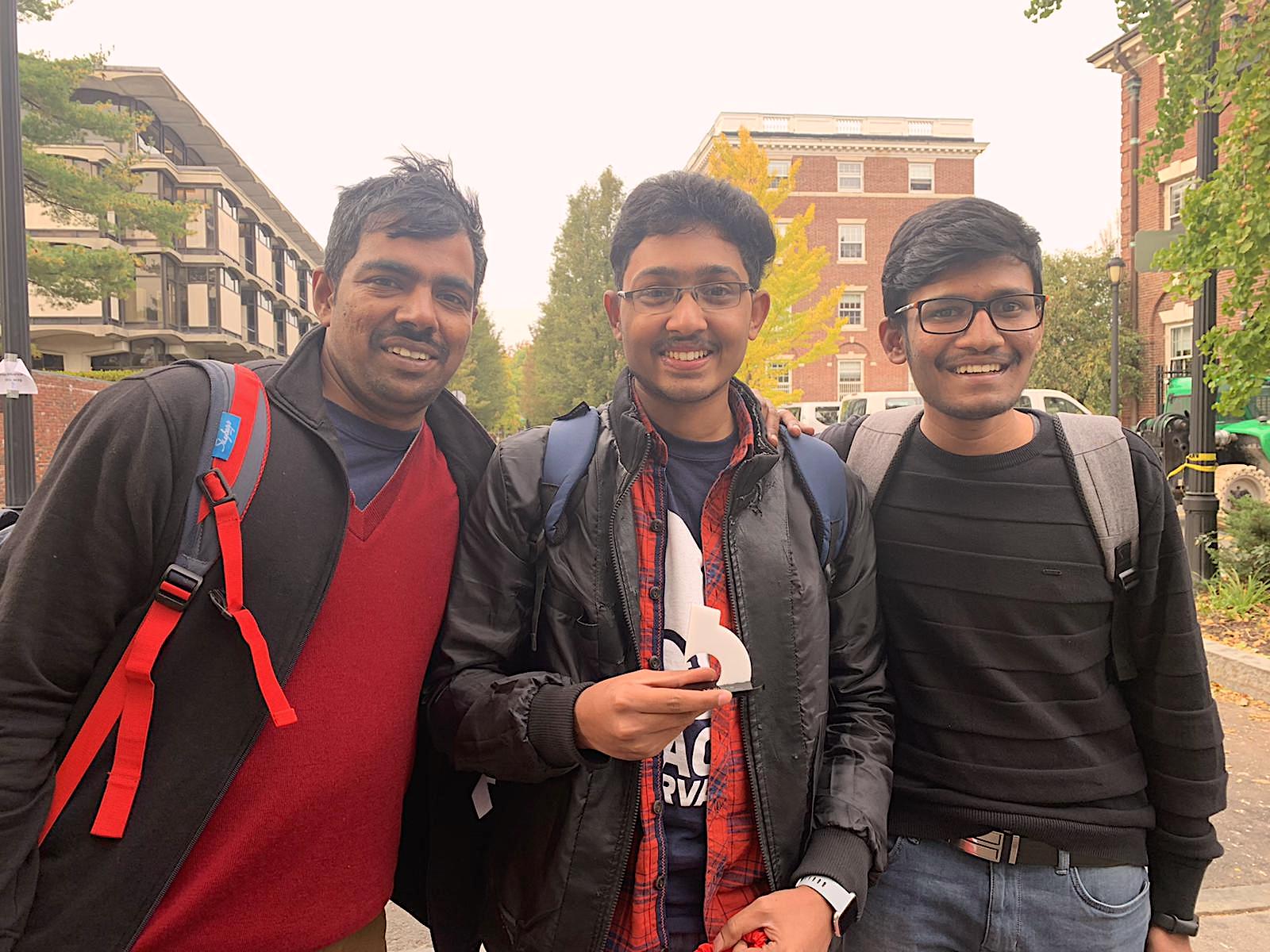 Amrita University team comes first at HackHarvard Hackathon - Amma.org