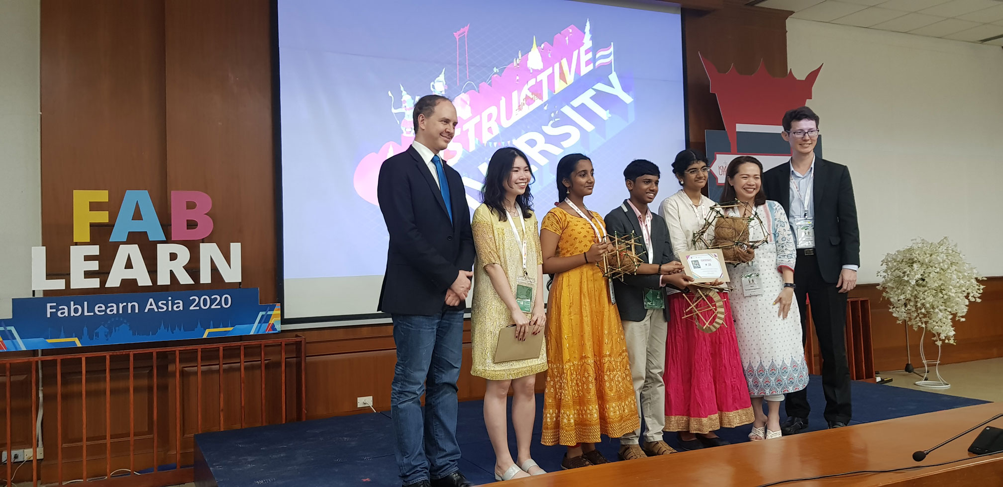 Amrita Vidyalayam students represent India at Fablearn Asia 2020 - Amma.org