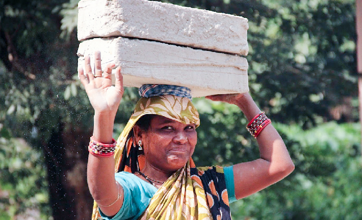 Toilet construction by women in rural India builds community - Amma.org