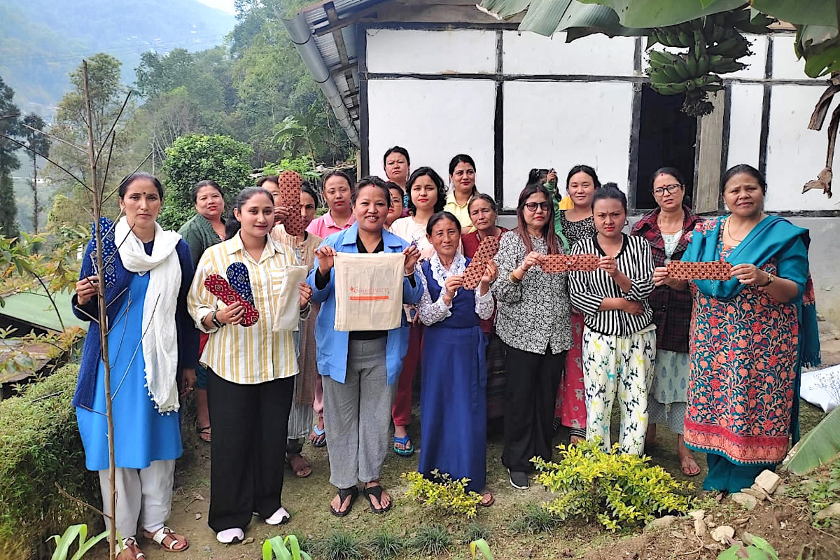 Health workers in Sikkim champion menstrual health and reusable pads ...